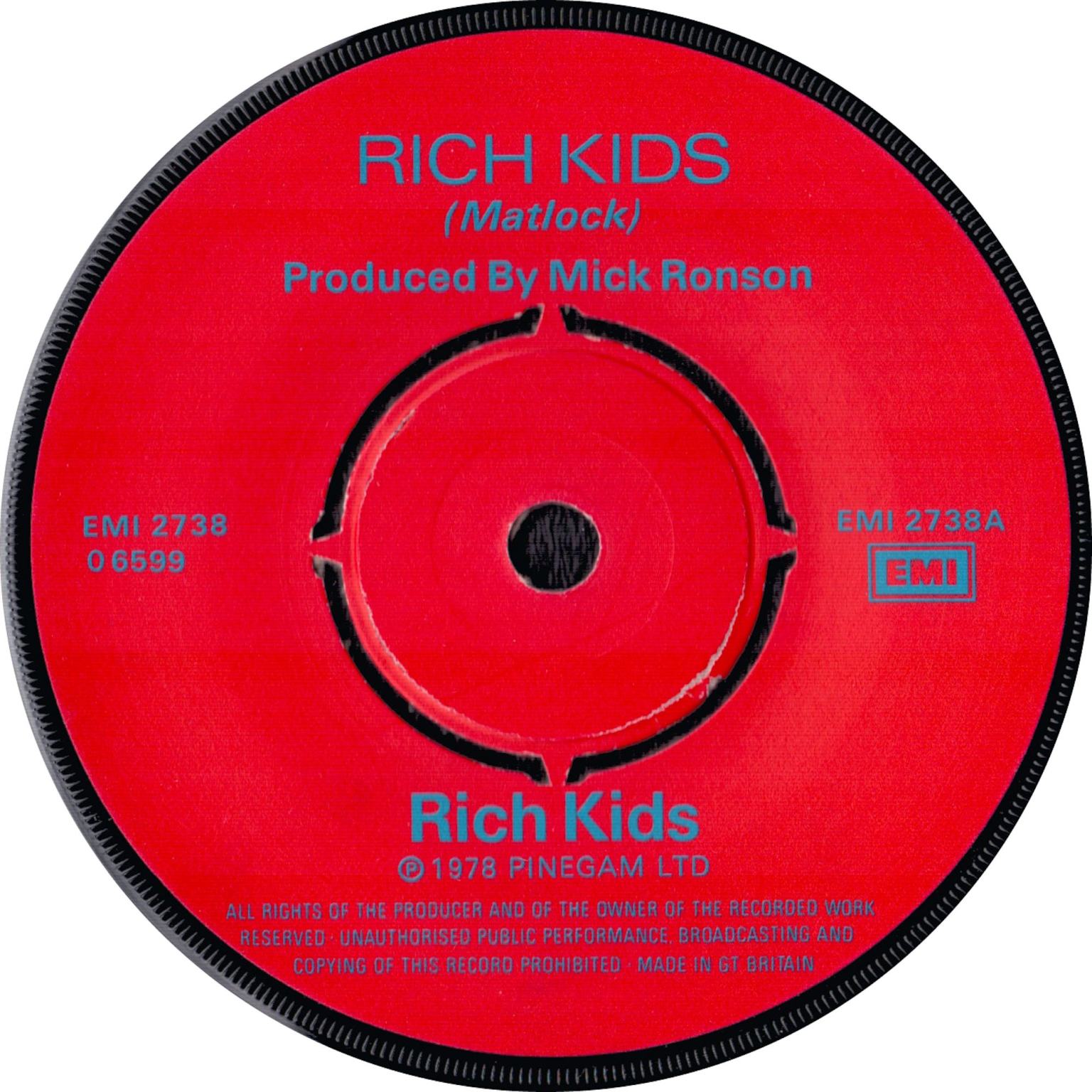 Rich Kids | Rich Kids | (EMI) 1978